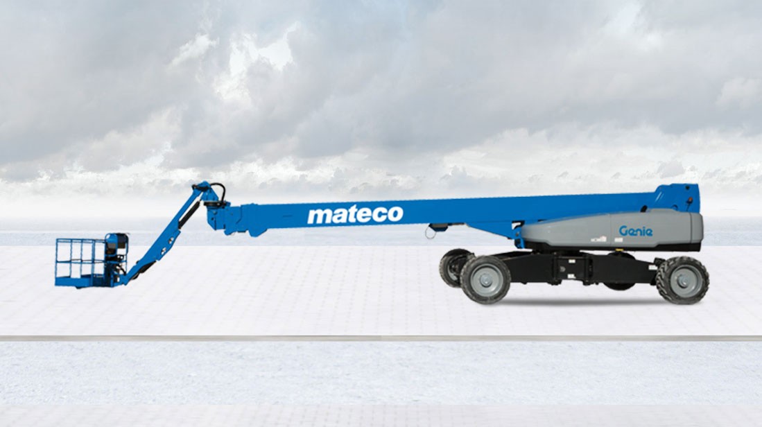 Telescopic boom lifts - mateco
